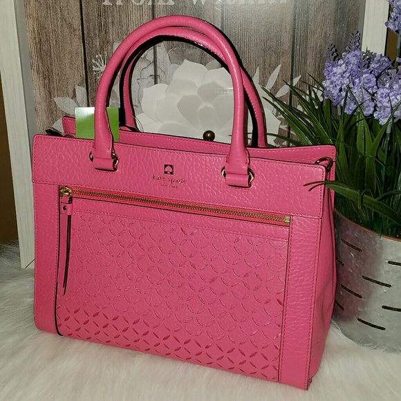 kate spade | Bags | Kate Spade Rony Cabinet Pink Satchel Bag | Poshmark